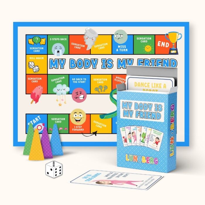 My body is my friend board game | Lunoberg