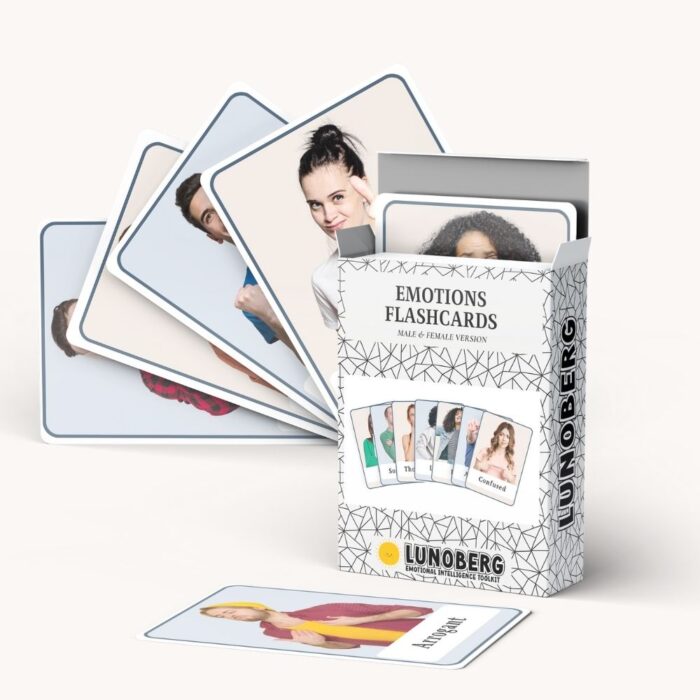 Emotions Flashcards for Teens | Male & Female Versions - Lunoberg