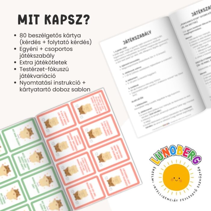 Pukkancs Hörcsögök | beszélgetős kártyák a dühről